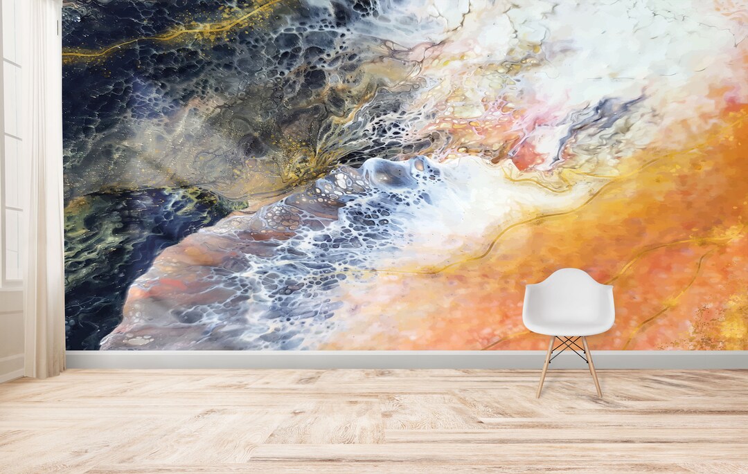 3D Wall Mural, Paper Wall Art, Wall Decoration, Housewarming Gift ...