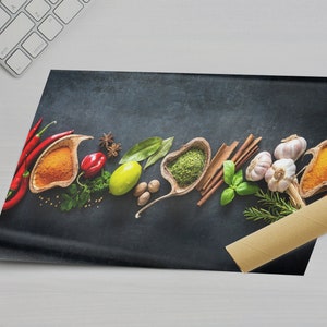 Wallpaper Art, 3D Wallpaper, Paper Cutting Art, Gift for Her, Spices ...