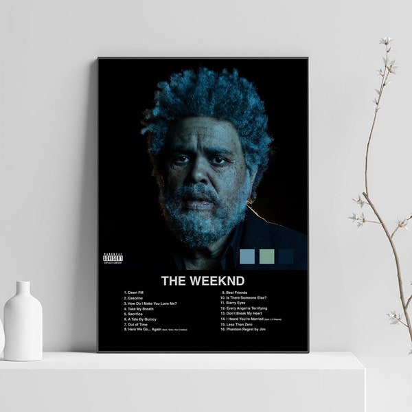 The Weeknd Poster - Etsy