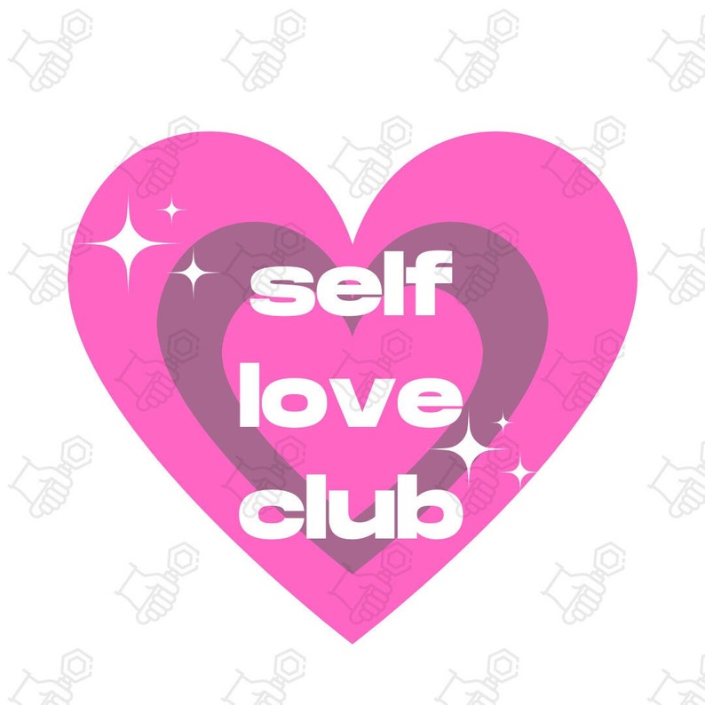 Pink Self Love Png Logosvg - Etsy