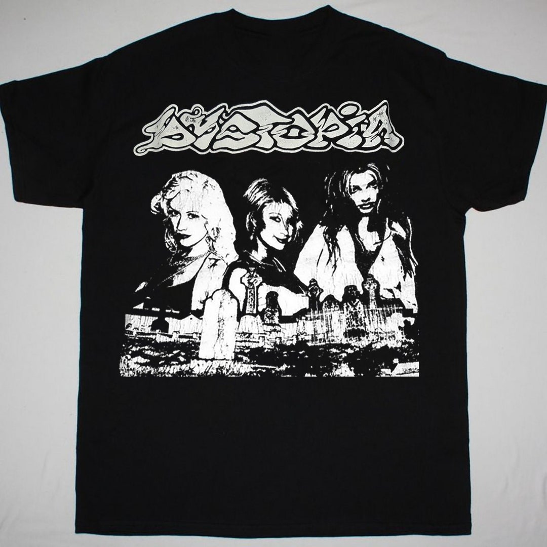 Dystopia Crust Punk Band Vintage T-shirt Dystopia Shirt - Etsy
