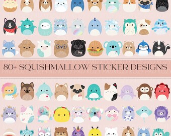 Squishmallow Stickers - Etsy