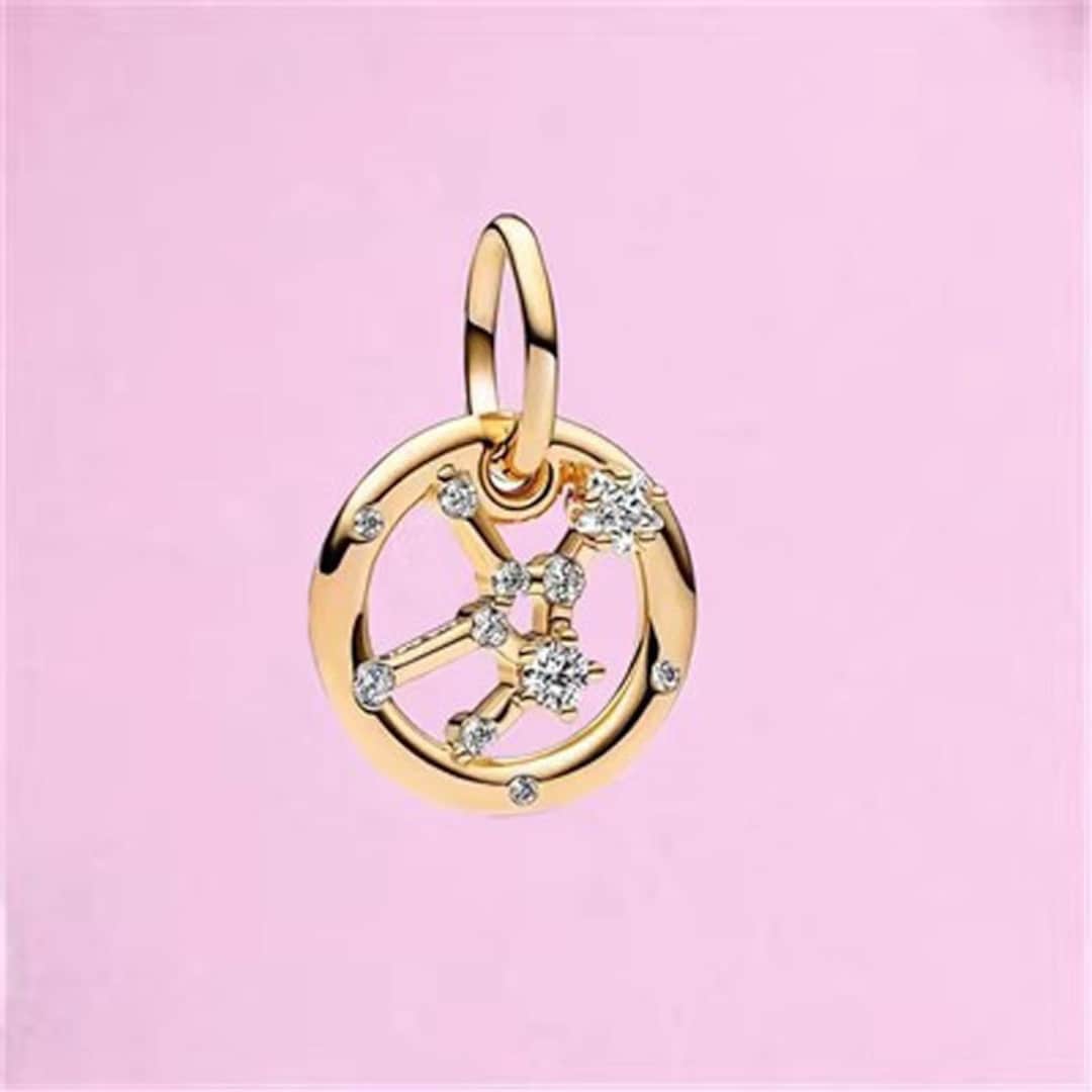 Charm Pendant Pandora Sparkling Virgo Zodiac Star Sign - Etsy
