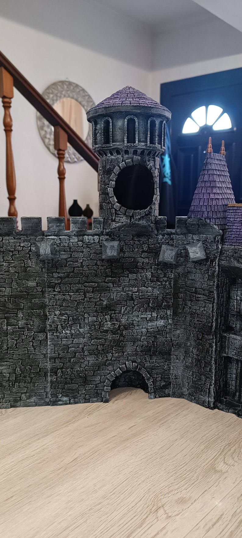 Hand Painted Castle DM Screen – Modular RPG Dice Tower - Etsy