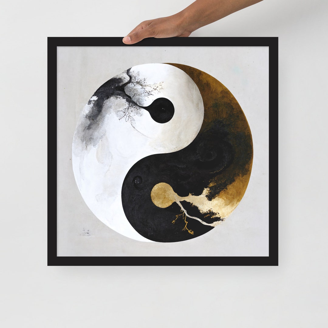 Yin Yang Digital Art 8k (download) - Etsy