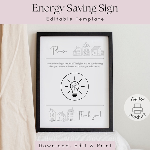 Turn off Ac Sign - Etsy