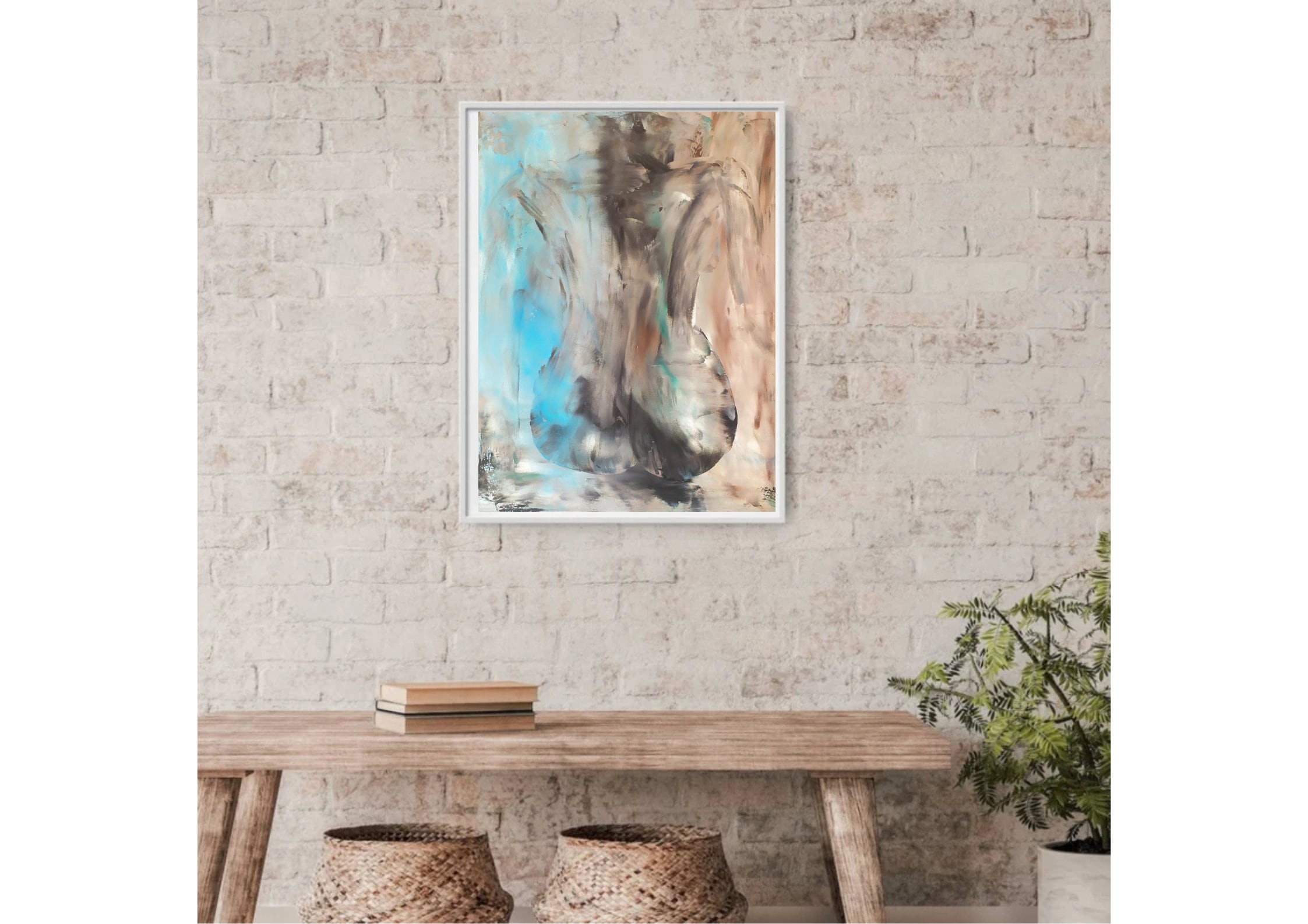 Large Abstract Nude Woman Body Painting Original Canvas Art Modern ... Large Abstract Nude Woman Body Painting Original Canvas Art Modern ...