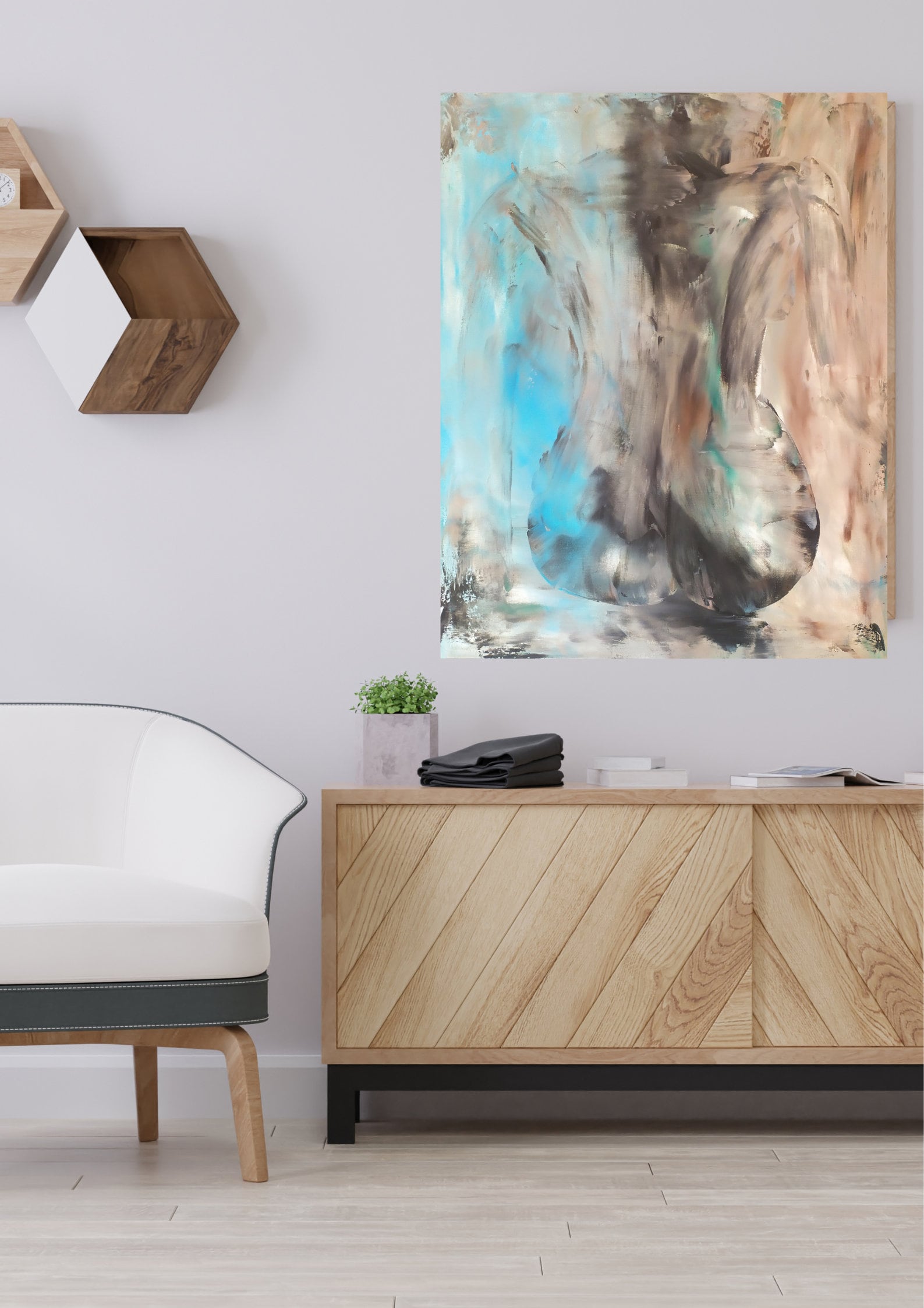 Large Abstract Nude Woman Body Painting Original Canvas Art - Etsy Large Abstract Nude Woman Body Painting Original Canvas Art - Etsy