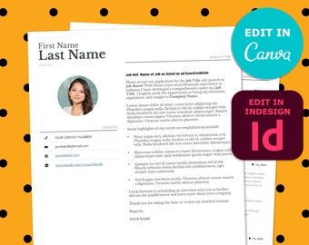 Dental Assistant Resume and Cover Letter Customizable - Etsy