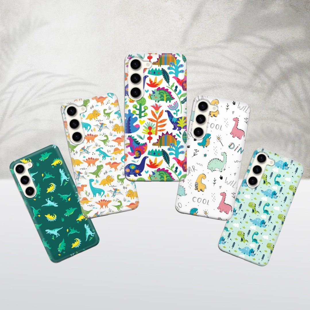 Dino Phone Case Dinosaur Kids Cover for Samsung Galaxy S25 S25+ Ultra ...