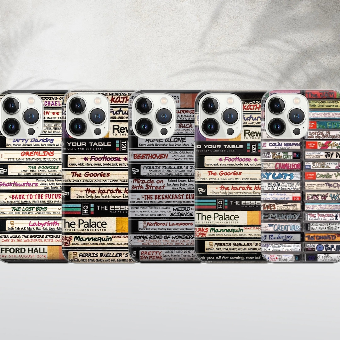 Retro Horror VHS Tape Phone Case / Horror Movie Phone Case / Scary ...