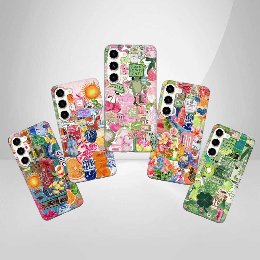 Coquette Preppy Phone Case Collage Summer Cover Cute Girlie Gift for ...