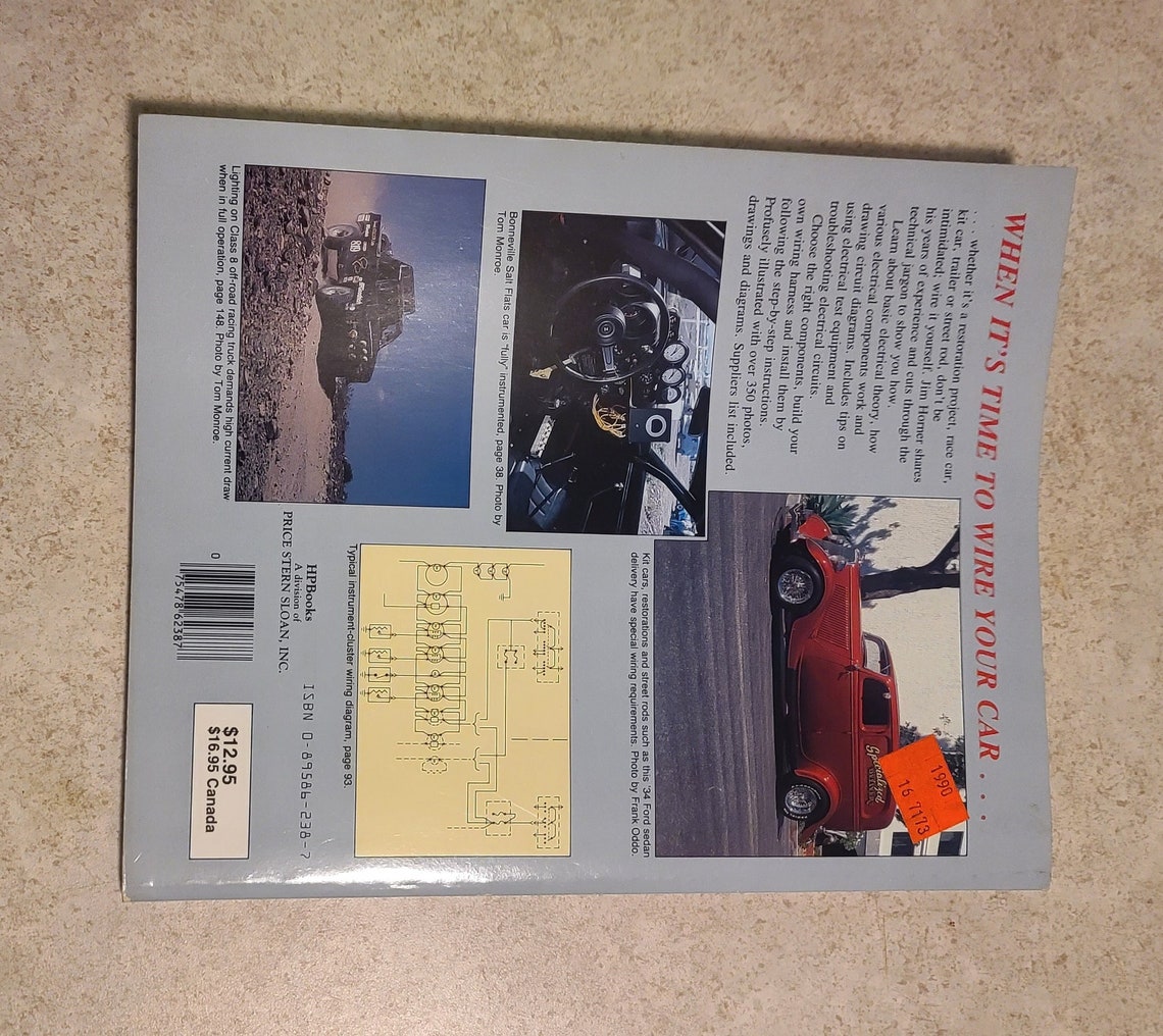 Hpbooks Automotive Electrical Handbook Late 1980s Early 1990s Jim ...