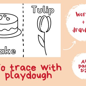 Valentine's Day PRINTABLE PLAYDOUGH MATS Kindergarten Activity Pdf ...