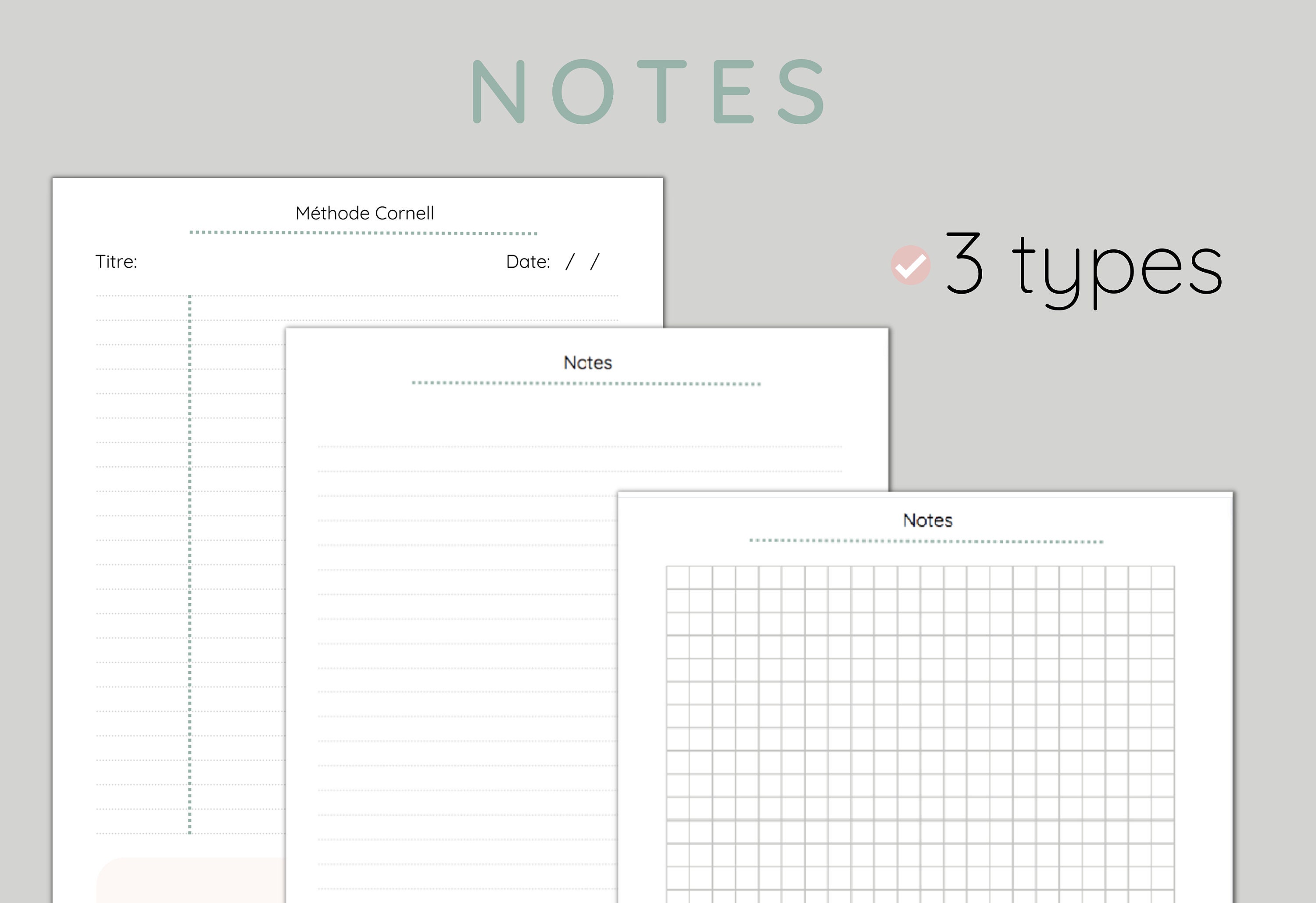 French Learning Notebook. French Learning Planner. Digital & Printable ...