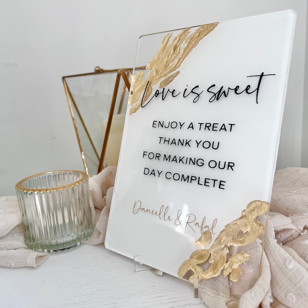 Gold Cart Sign - Etsy