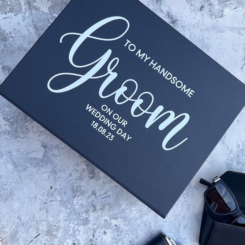 Groom Box - Etsy