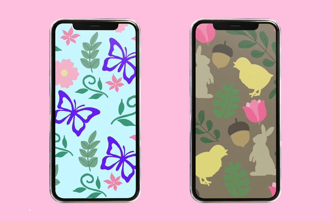 Spring Wallpaper Pack - Etsy