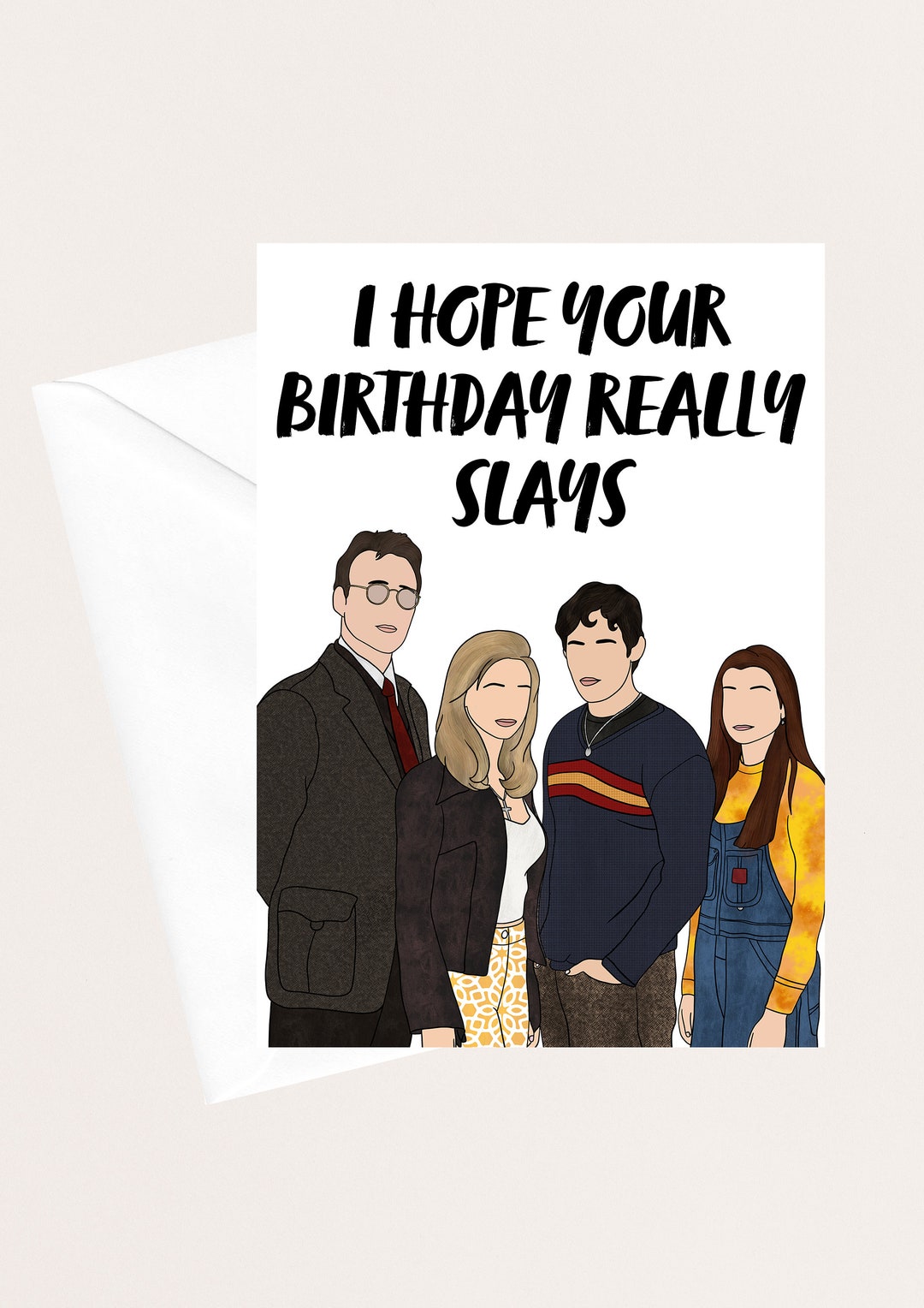 Slays Birthday Card - Etsy