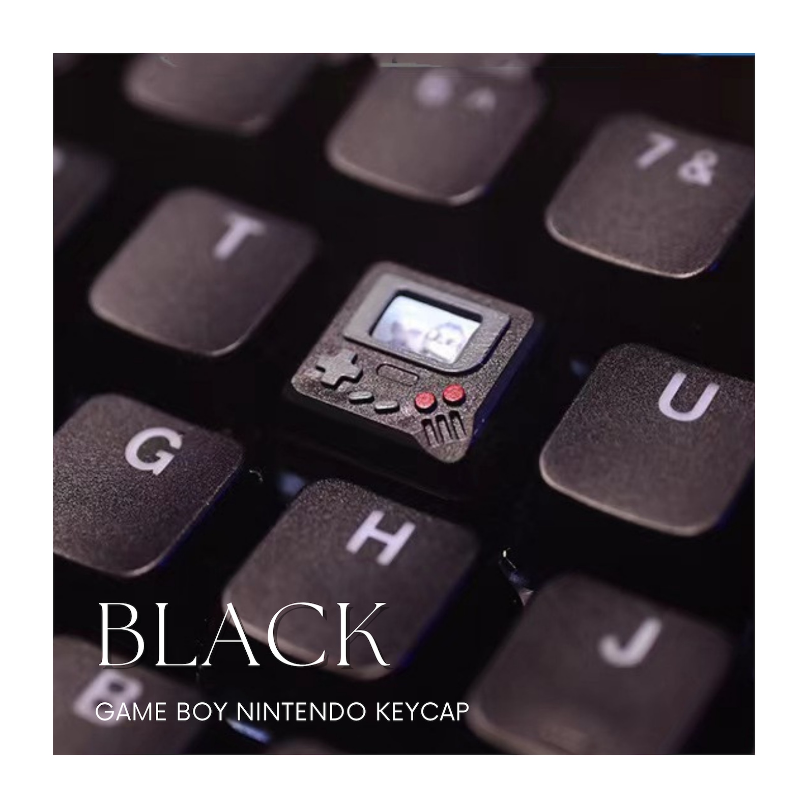 Artisan Keycap Nintendo Custom Keycaps Gameboy Gamer Keycaps Keyboard ...