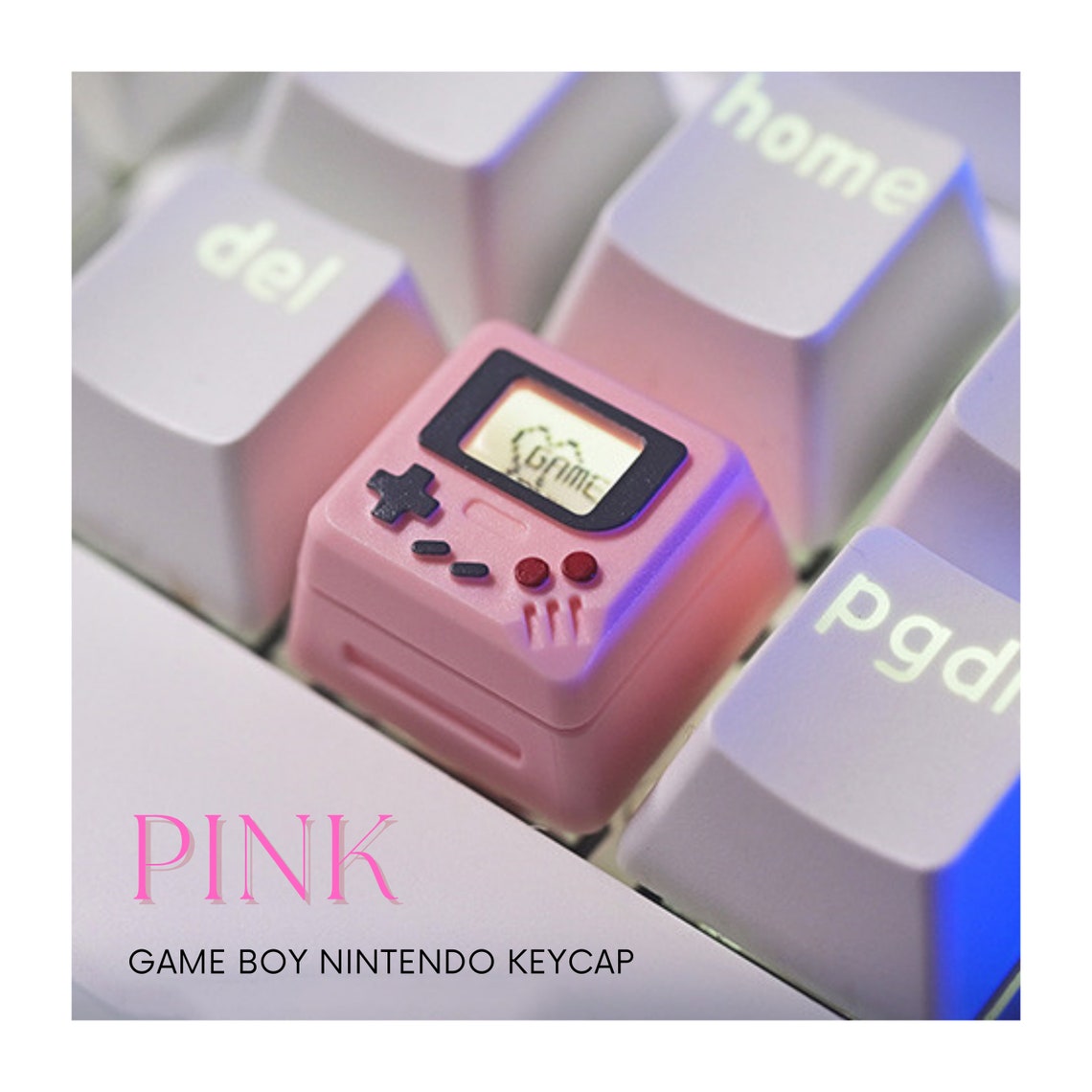 Artisan Keycap Nintendo Custom Keycaps Gameboy Gamer Keycaps Keyboard ...