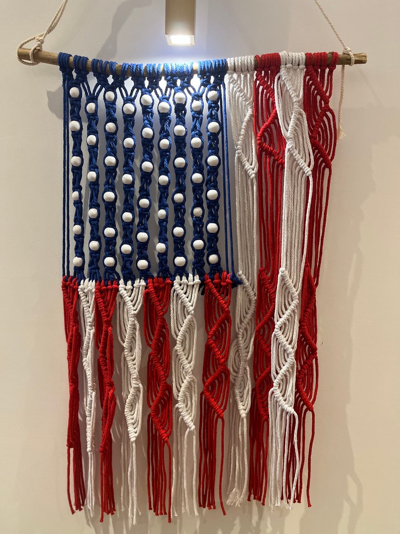 Macrame Flag - Etsy