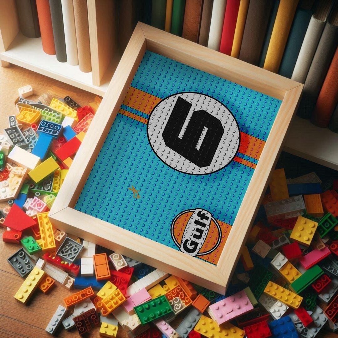 Fondo A4 para marco Speed Champions Ford GT (76905) - Etsy México