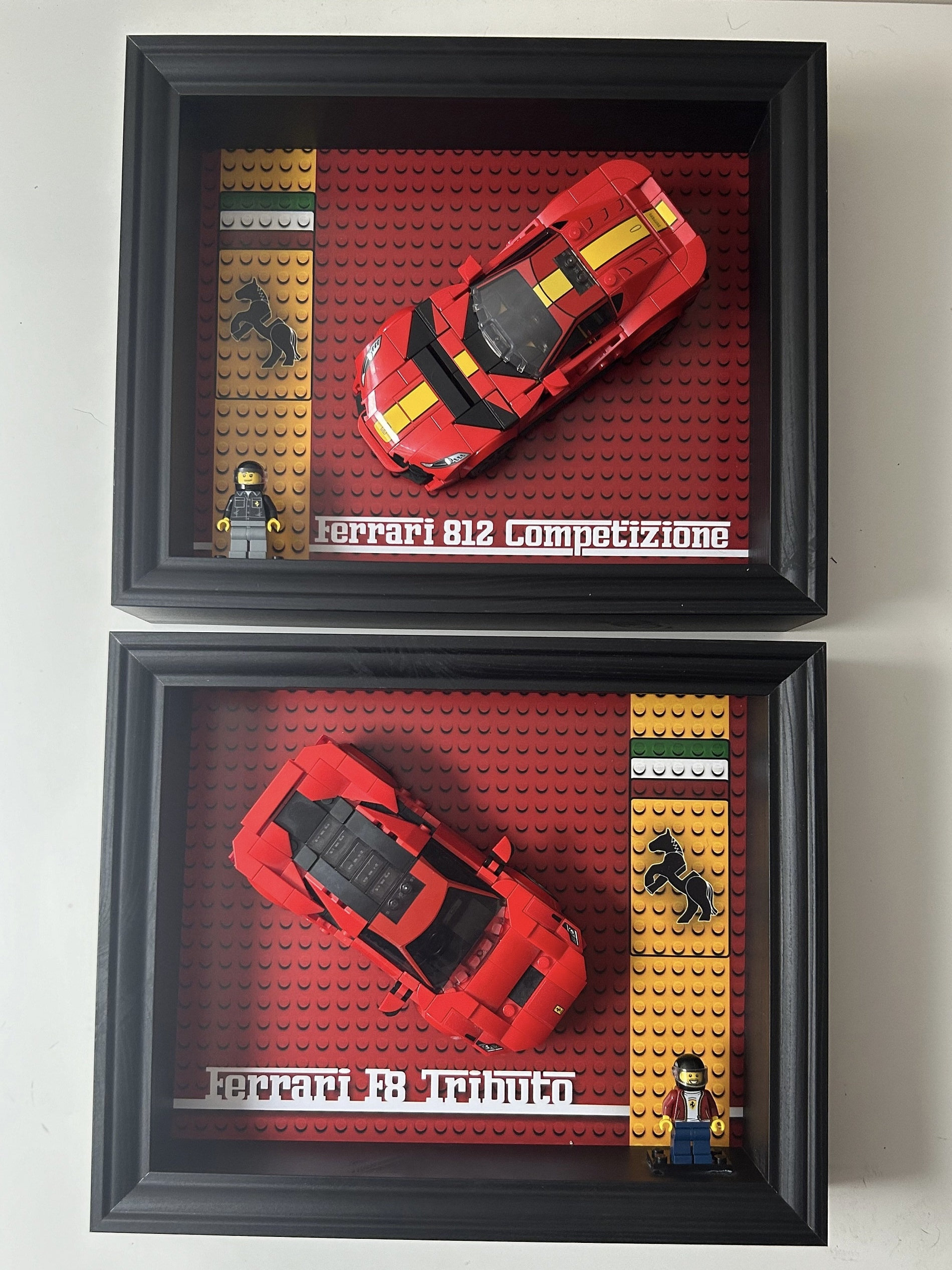 DOWNLOAD - A4 Background for Speed Champions Ferrari F8 Tributo Frame ...