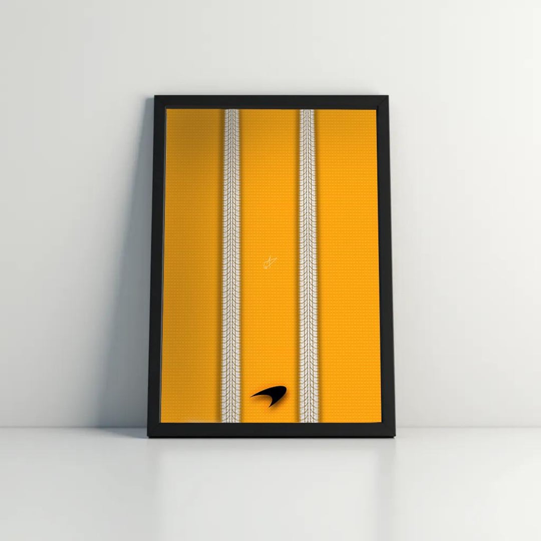 PRINTED - A1 Background for Mclaren P1 42172 (technic Supercars 1:8 ...