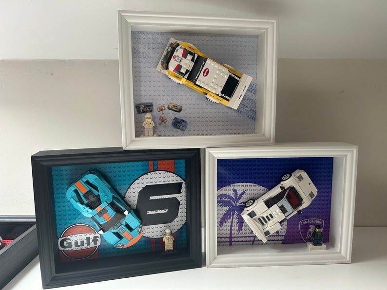 A4 Background for Speed Champions Lamborghini Countach Frame (76908 ...