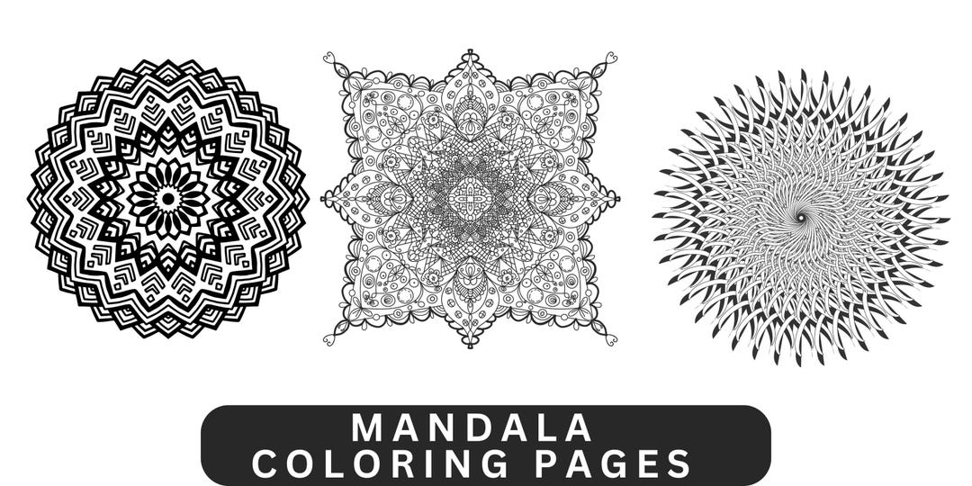Relaxation Coloring Pages | Printable Mandala Art | Zen Colouring for ...
