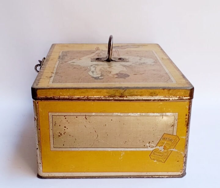 Vintage Old Gold Flake Cigarettes Litho Tin Box Collectible. - Etsy