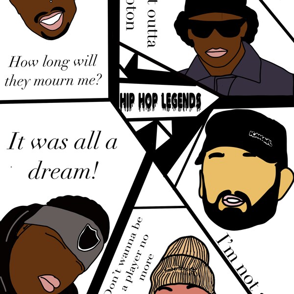 Hip Hop Legends - Etsy