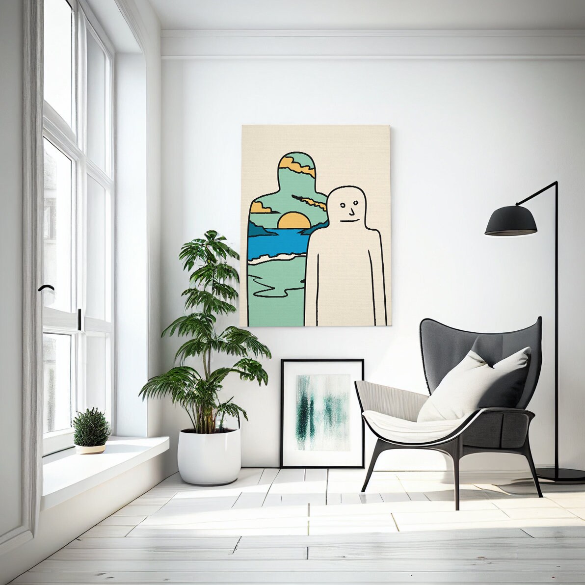 Inner Lands 2 – Graphic Illustration Print - Etsy