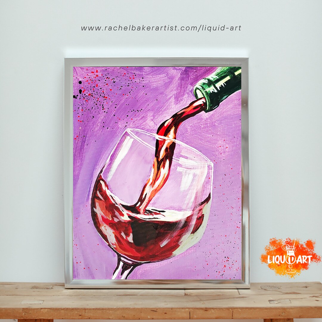 Pour Me a Glass! Downloadable Art Print - Etsy
