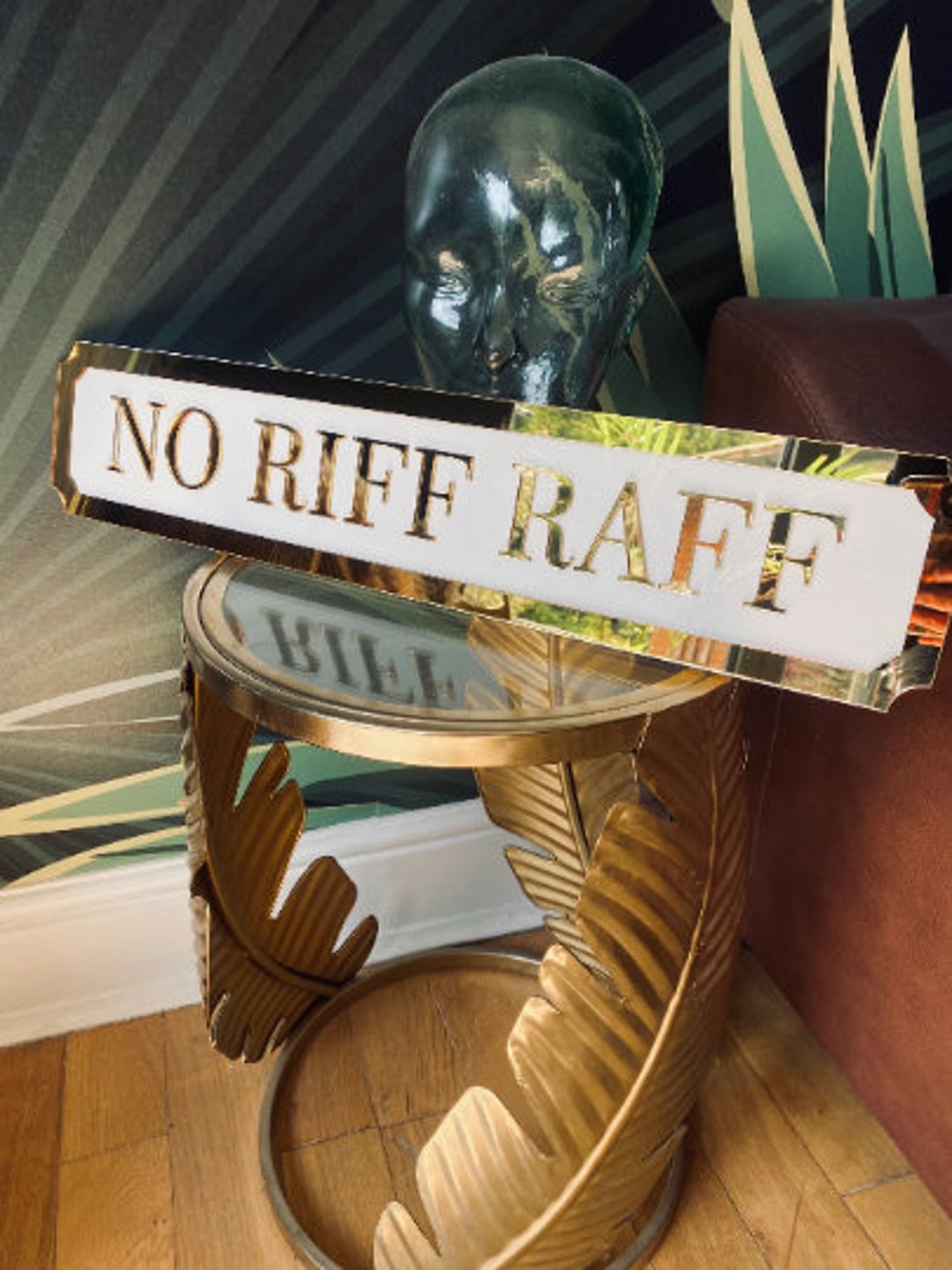 NO RIFF RAFF Street Style Sign, Wall Decor. - Etsy