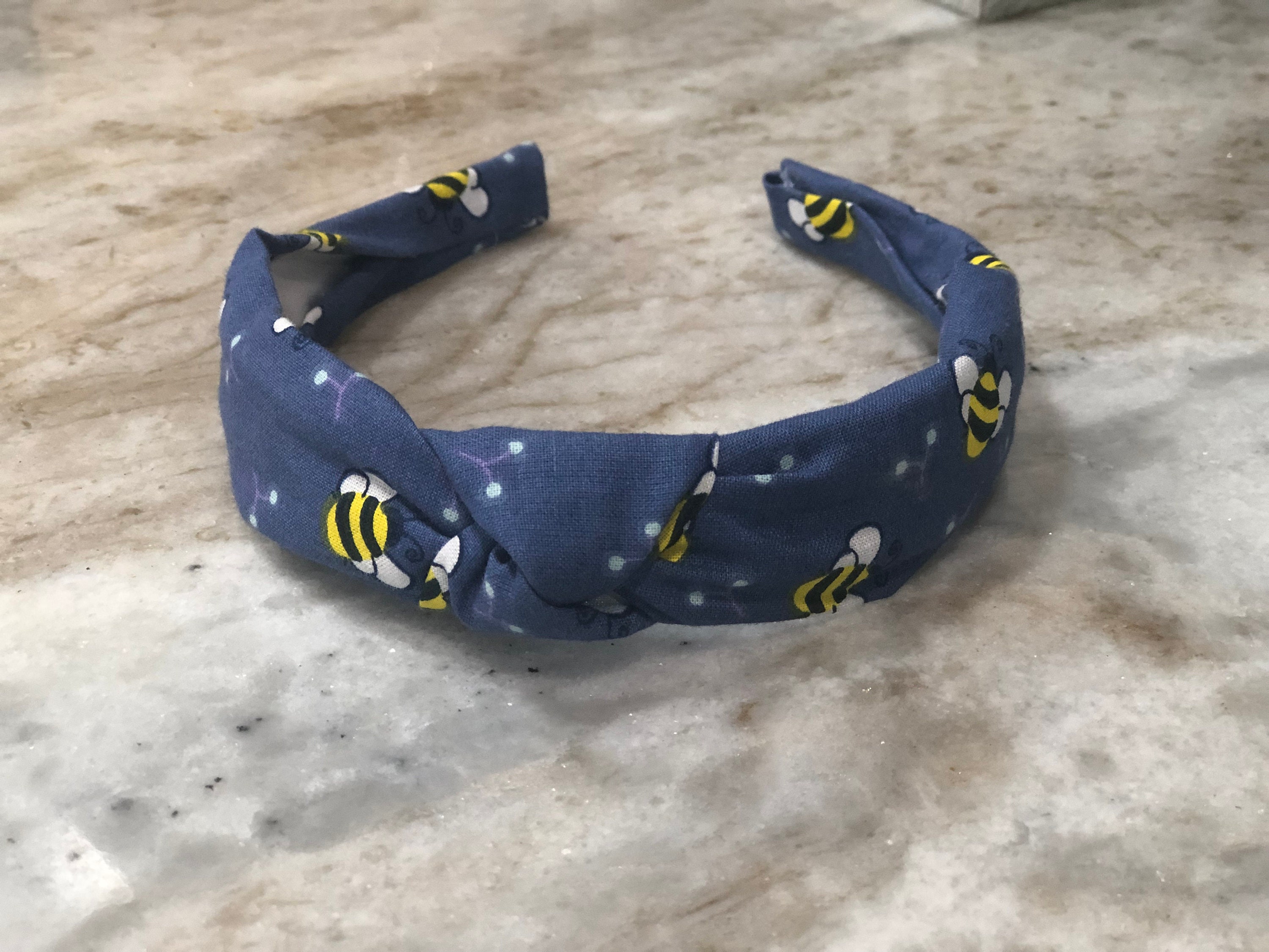 Knotted Headbands Bees Lobster Whales Flamingo Navy and - Etsy