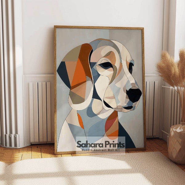 Modern Dog Art - Etsy