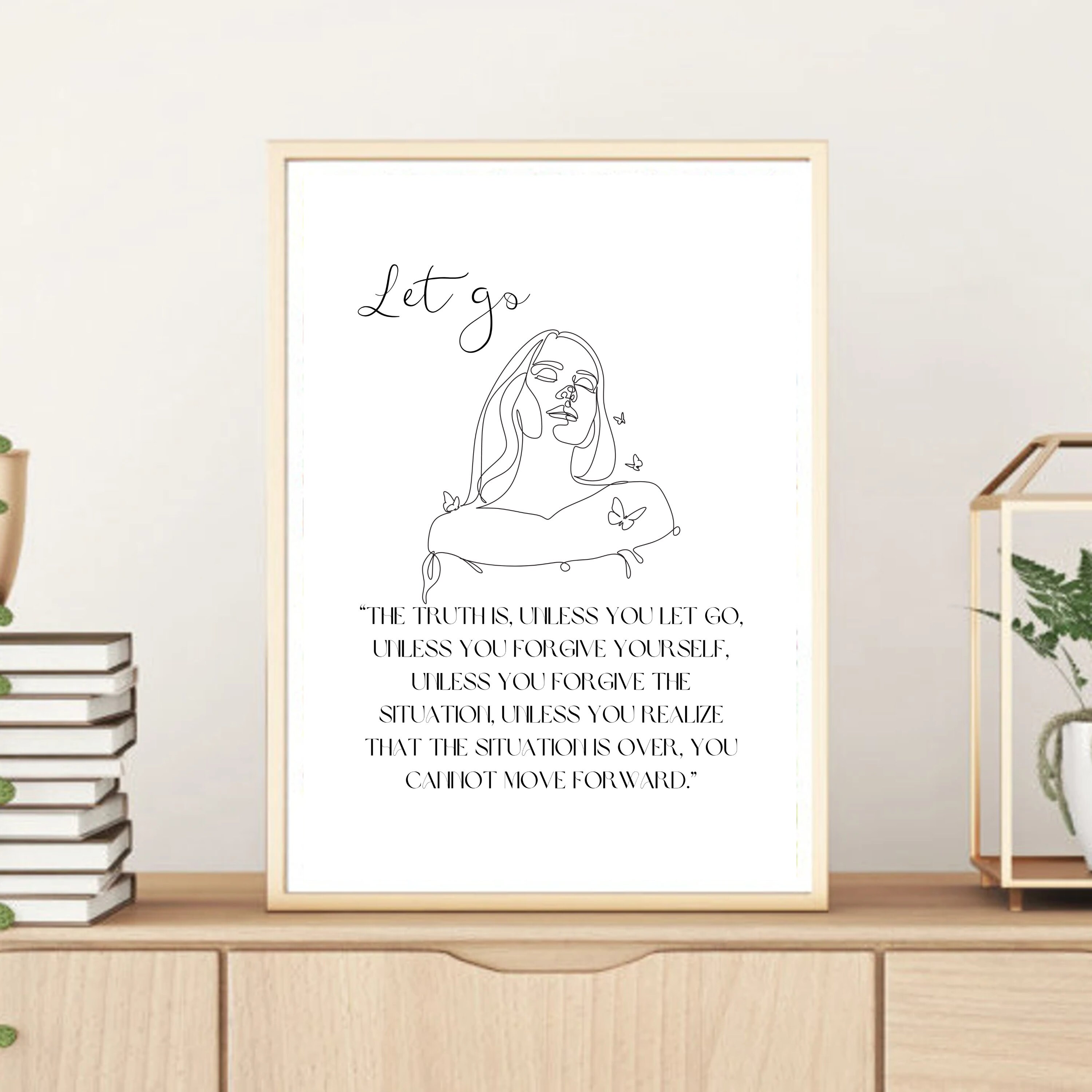 Let Go Affirmations and Move Forward Poster Fight Depression - Etsy Let Go Affirmations and Move Forward Poster Fight Depression - Etsy