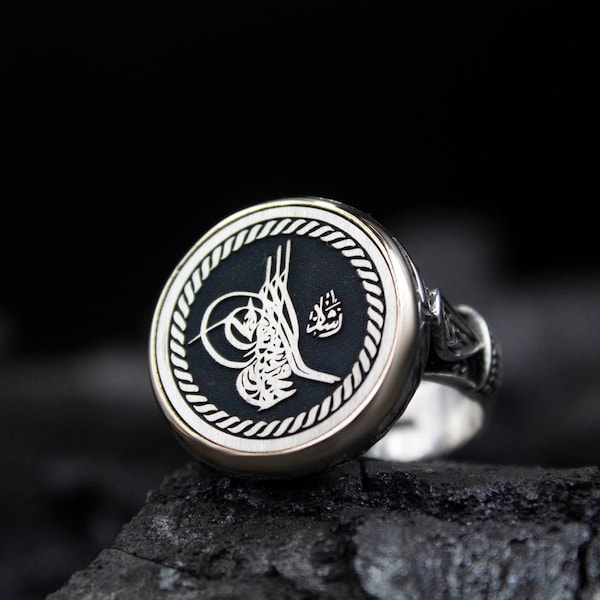 Ottoman Silver Ring - Etsy