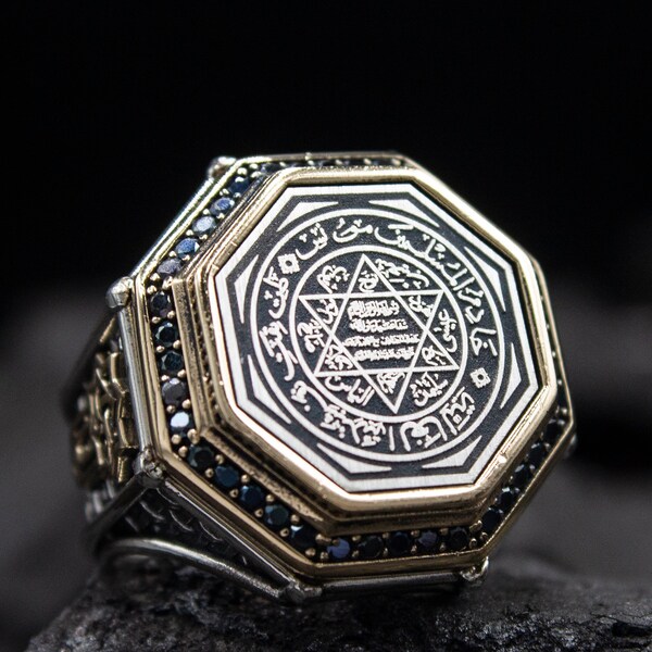 Seal of Solomon Ring - Etsy