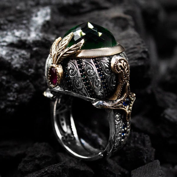 Ottoman Sultan Ring - Etsy