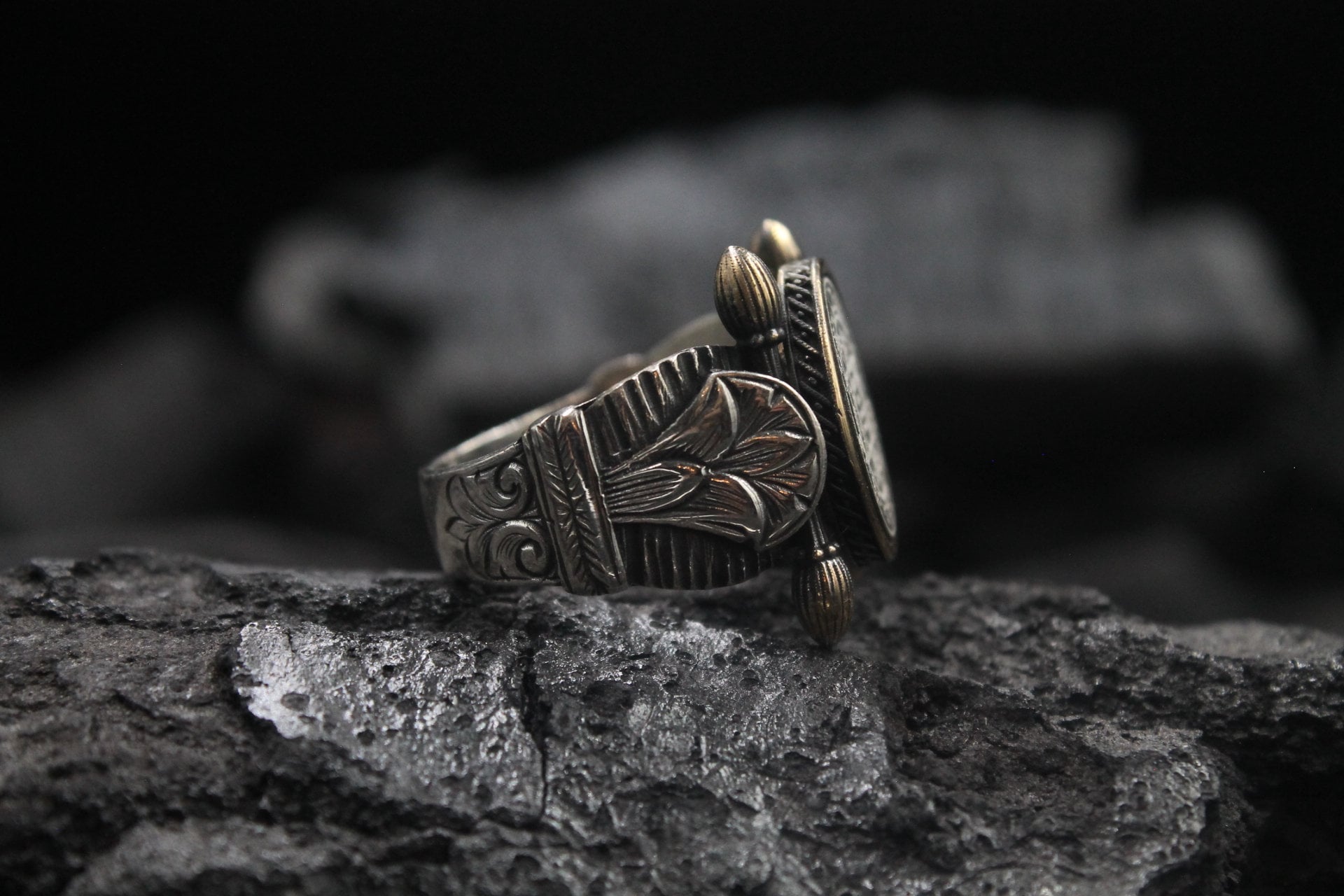 Secret Seal of Solomon Ring King Solomon Ring Silver Ring - Etsy