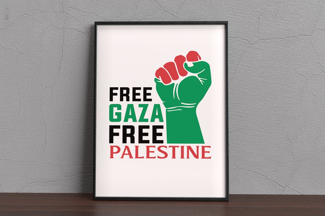 Free Palestine Poster A4 A3 A2 A1 A0 Retro Poster Palestine Wall Art ...