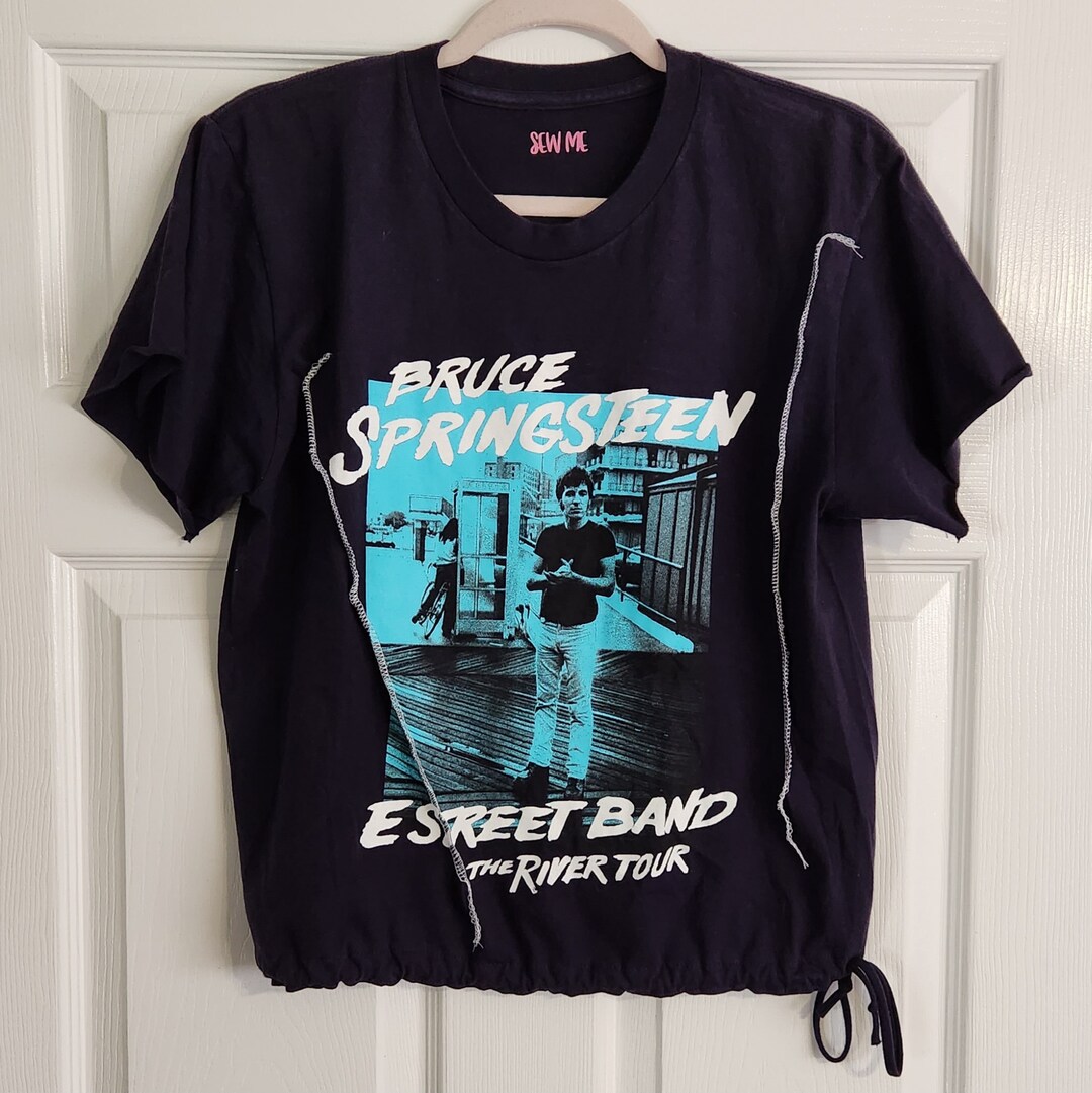 Bruce Springsteen T-shirt Rework - Vintage, Upcycled, One of a Kind ...