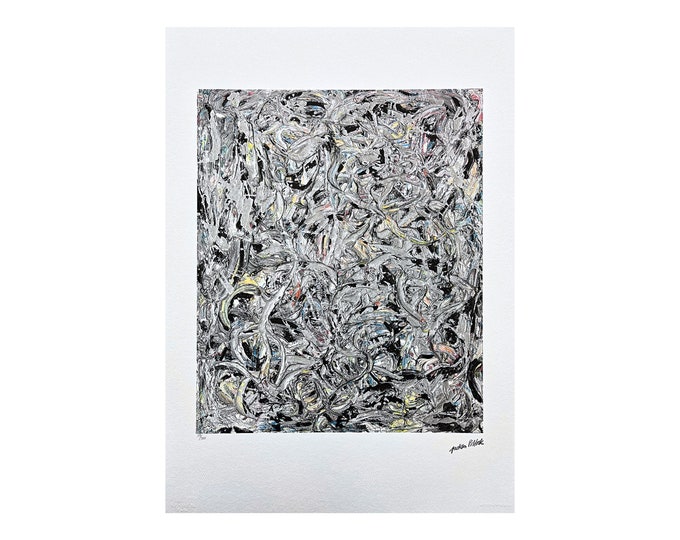 JACKSON POLLOCK (after) - Eyes in the Heat II - Signed, Numbered ...