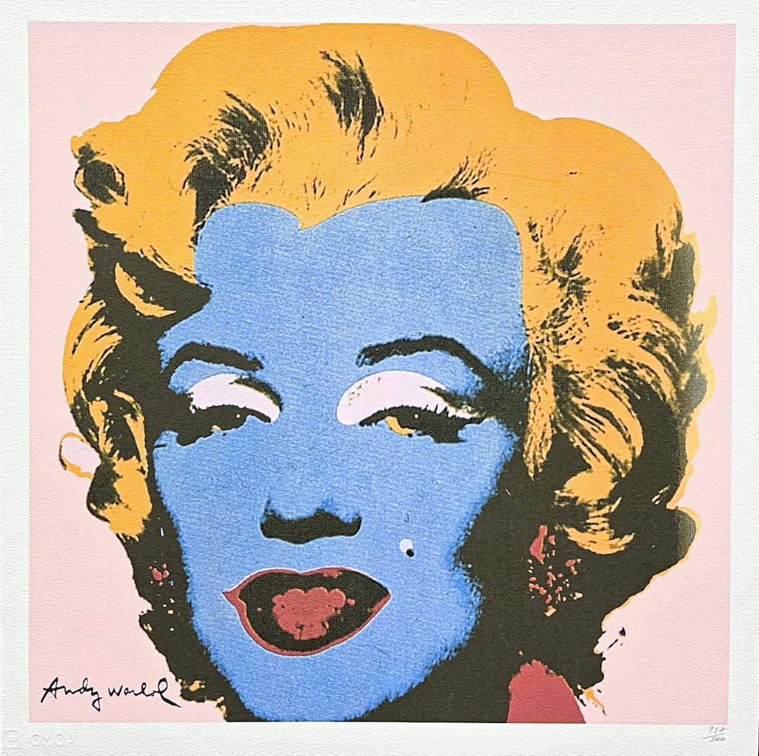 ANDY WARHOL marilyn Monroe Signed Certificate - Etsy