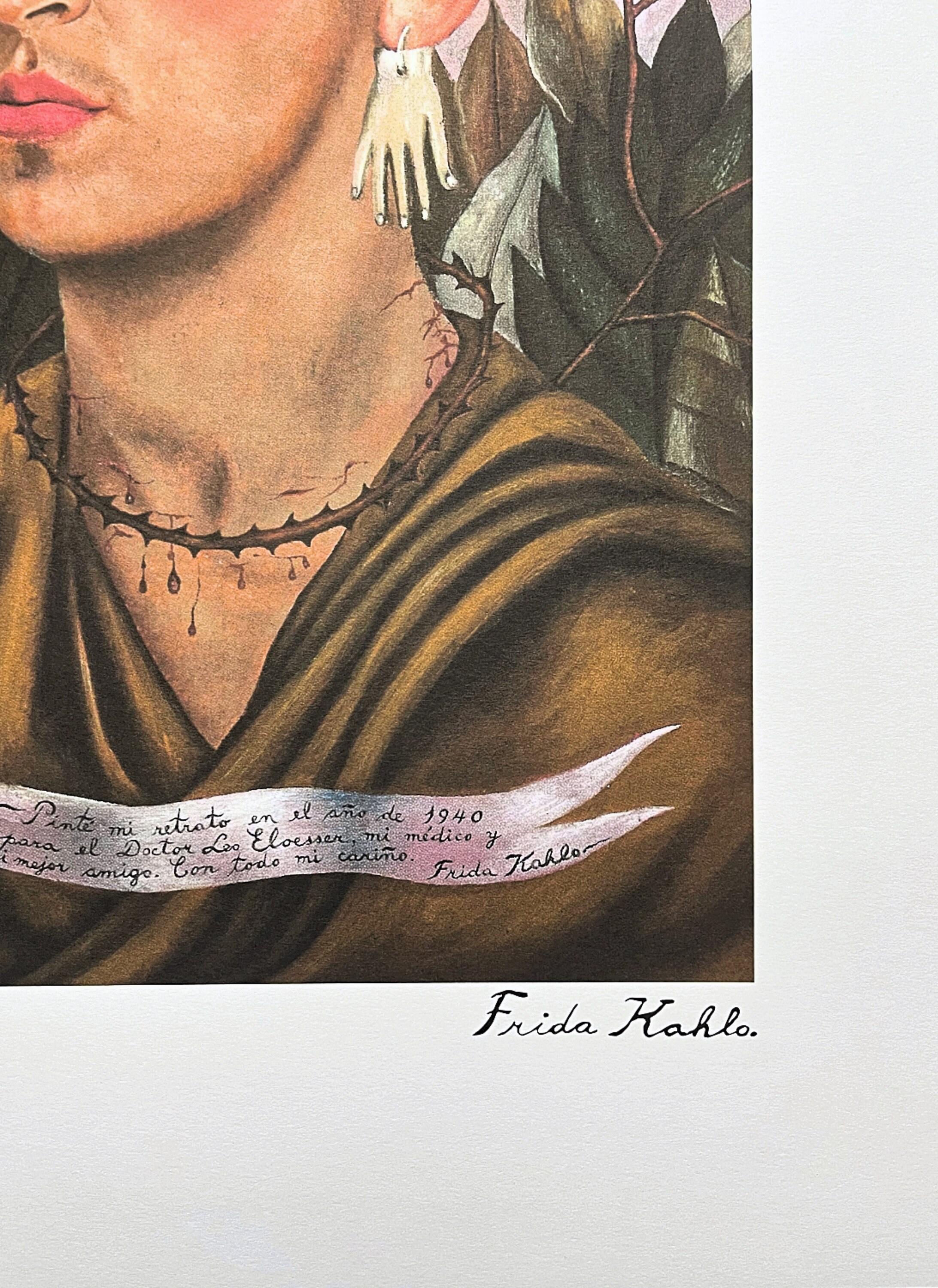 FRIDA KAHLO Signed Certificate coa Photo Limited - Etsy Australia