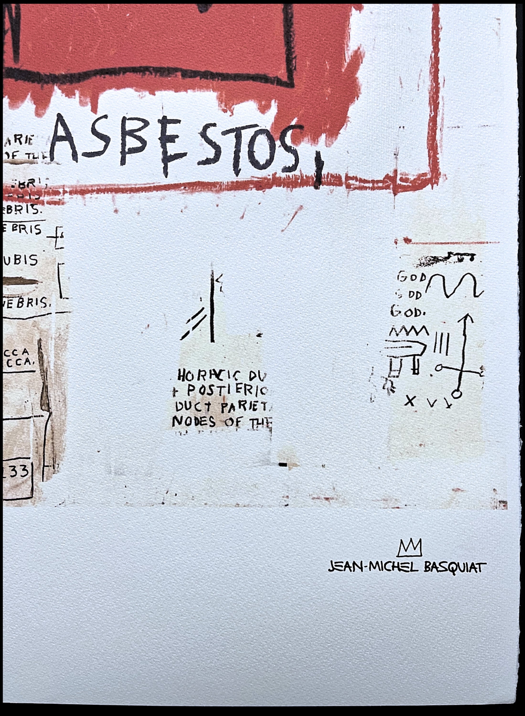 JEAN-MICHEL BASQUIAT Signed Certificate coa Limited - Etsy
