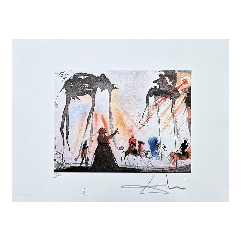 Salvador Dalí Signature - Etsy